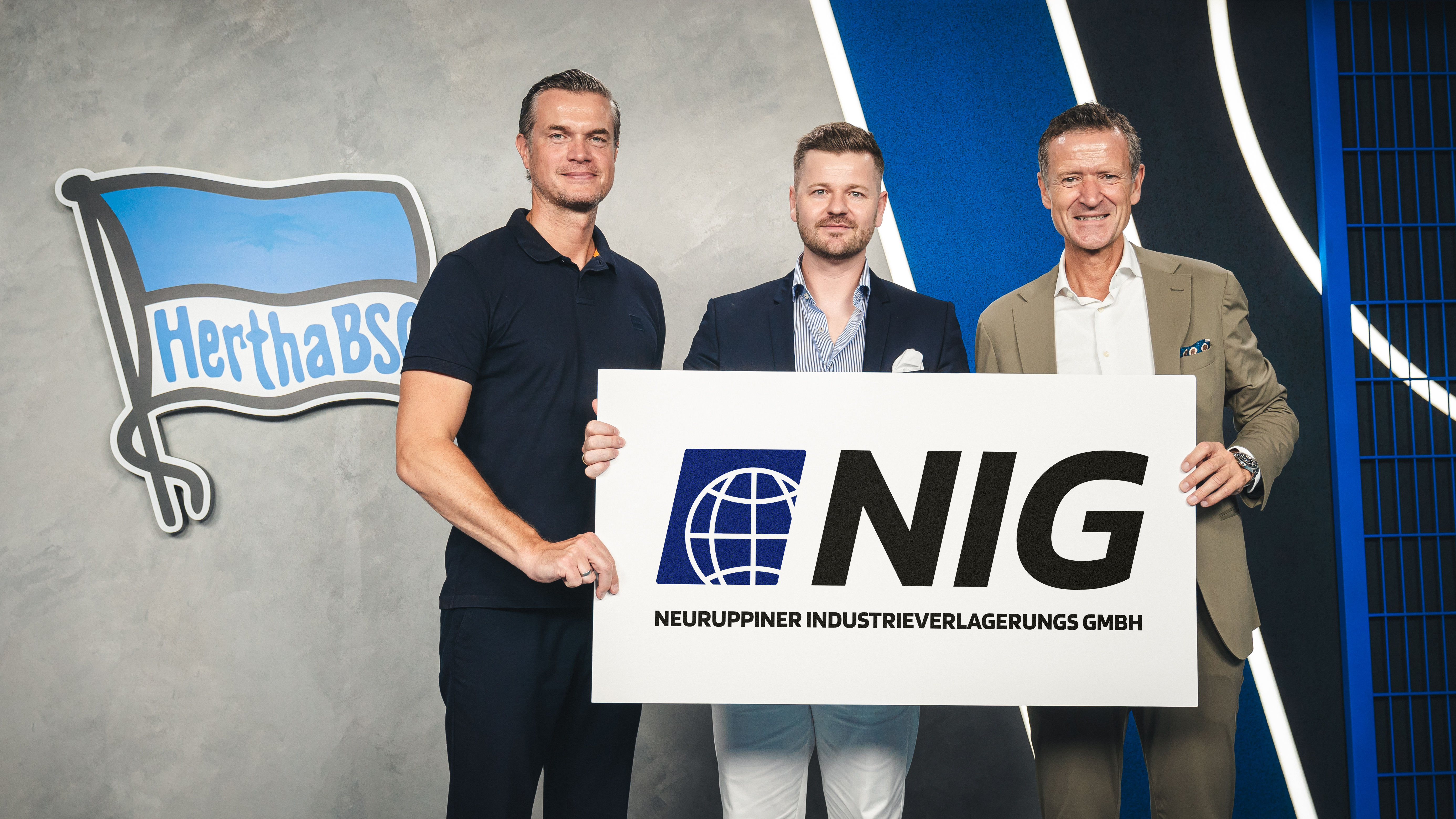 Hertha BSC NIG Verl ngern Partnerschaft Hertha BSC